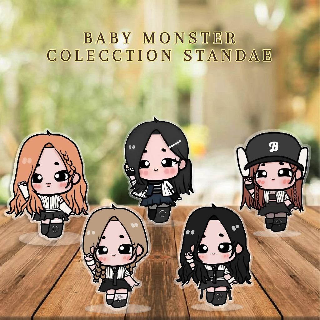 Jual [STANDEE] Action Figure Akrilik Baby Monster Standee Rora Ruka ...