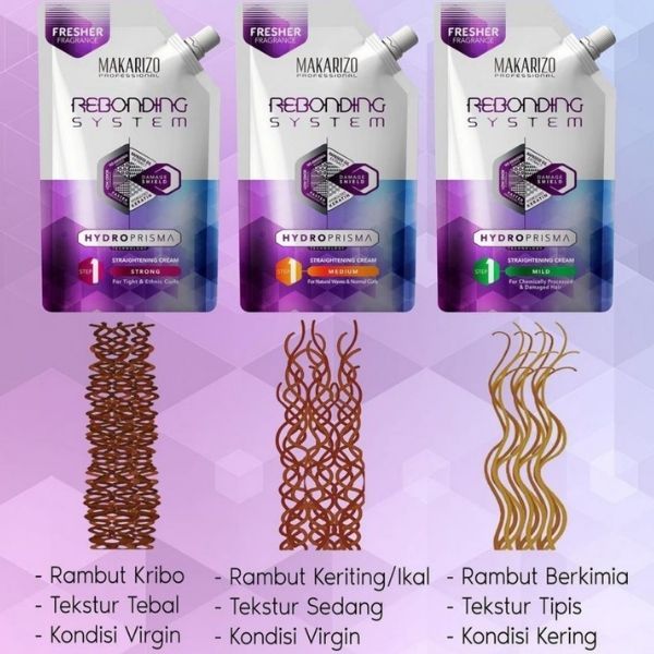 Jual MAKARIZO REBONDING HYDROPRISMA 500ML | Shopee Indonesia