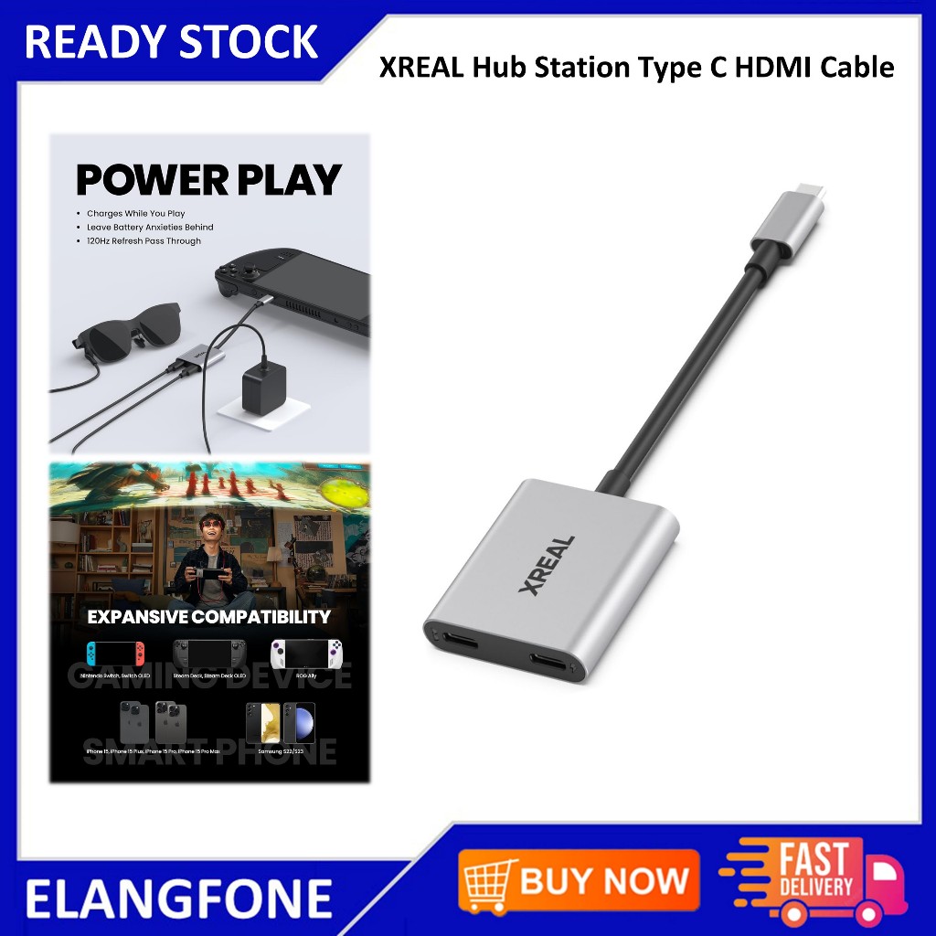 Jual XREAL Hub Station Type C HDMI Cable XREAL Original | Shopee Indonesia
