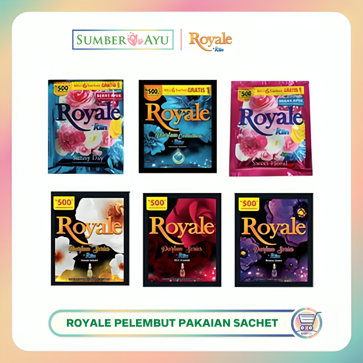 Jual ROYALE PEWANGI PAKAIAN SACHET 13ML | Shopee Indonesia