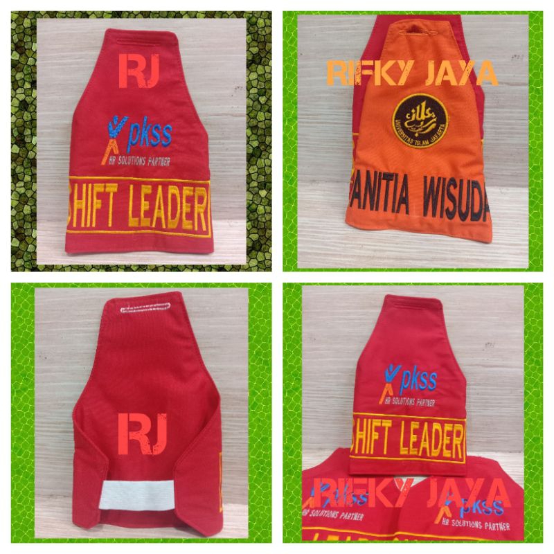 Jual Ban lengan Bordir custom/Ban Tangan kain pul bordir, bisa custom ...