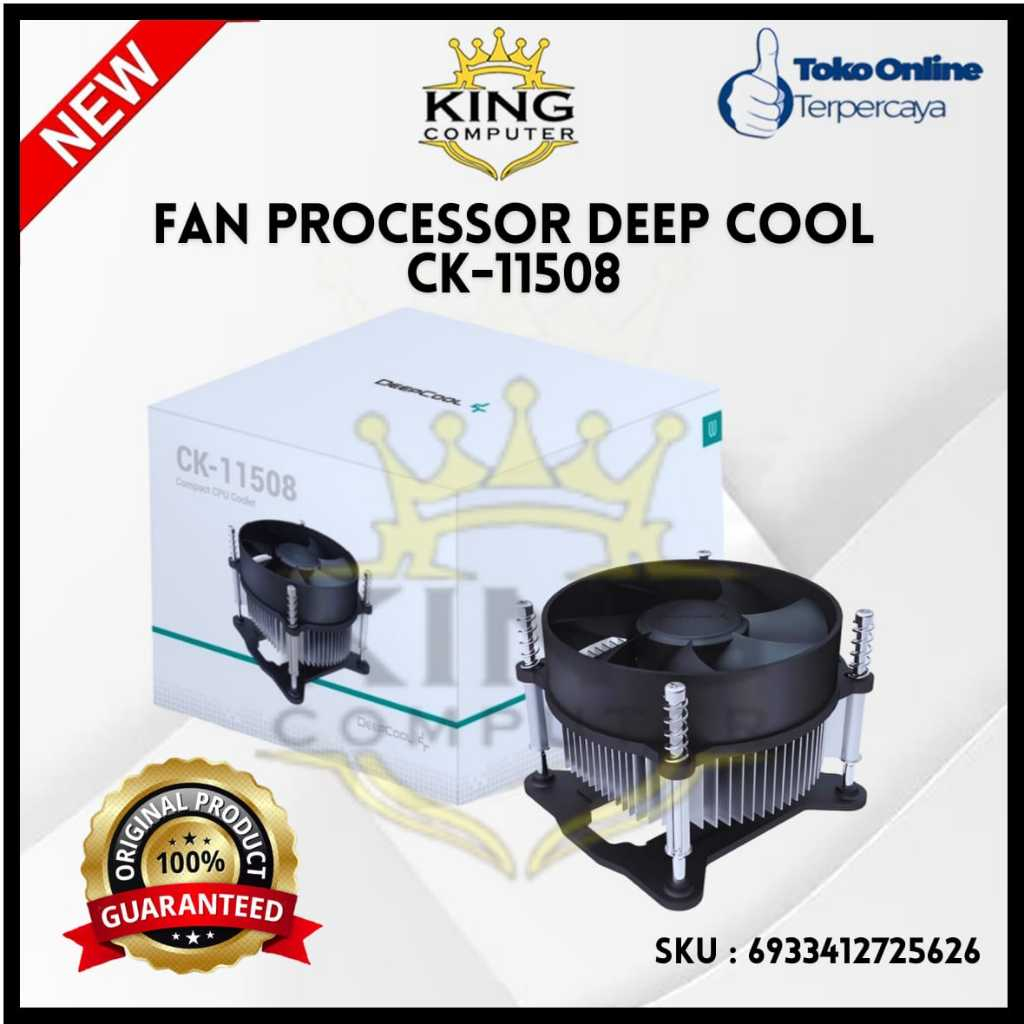 Jual HEATSINK DEEP COOL CK-11508 FAN PROCESSOR | Shopee Indonesia