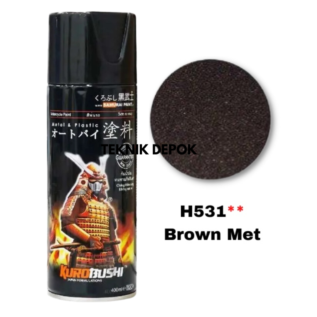 Jual Pylox Samurai H531 Brown Met Coklat Cat Semprot Spray Paint Pilok ...