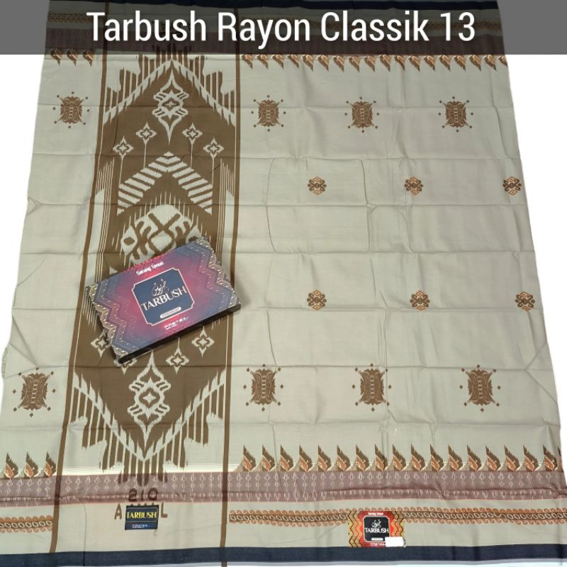 Jual Sarung Tenun Laki TARBUS TARBUSH SAPPHIRE Jaguar Rayon Motif BHS ...