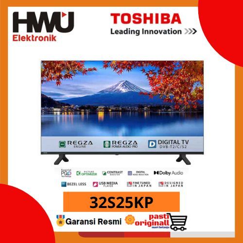 Jual TOSHIBA 32S25KP LED TV 32 Inchi DIGITAL TV HD READY 32-S25KP | Shopee Indonesia