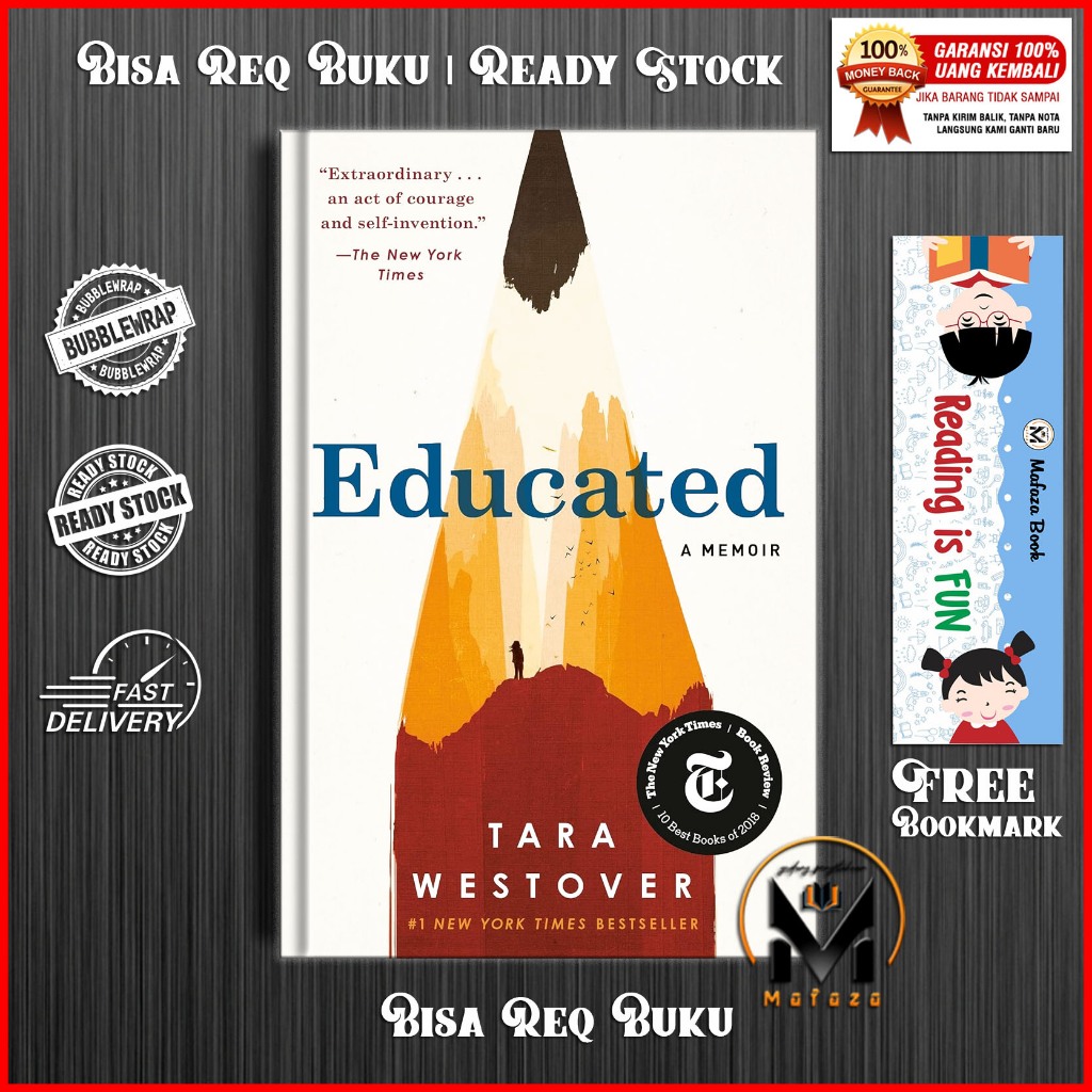 Jual BUKU Educated A Memoir by Tara Westover (English) | Shopee Indonesia
