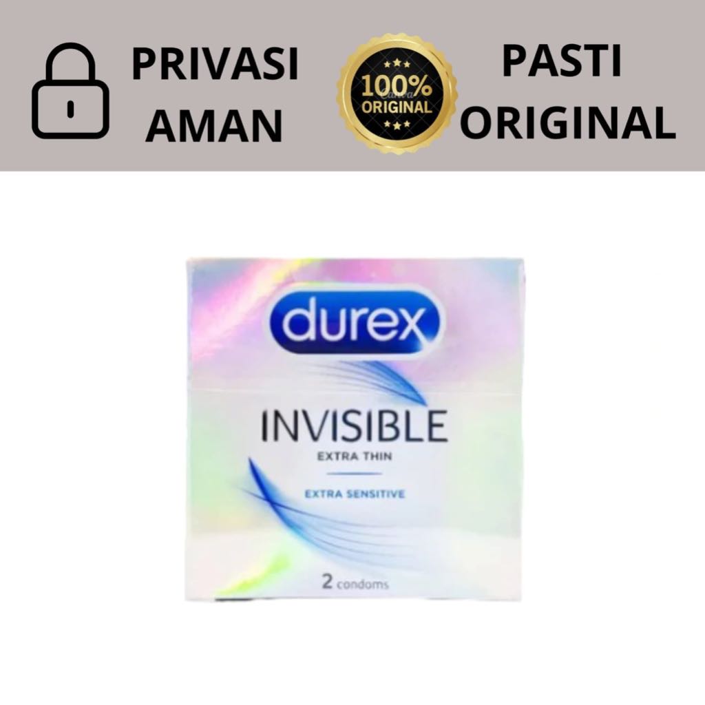 Jual DUREX Kondom Invisible Extra Thin | Kondom Tertipis | Shopee Indonesia