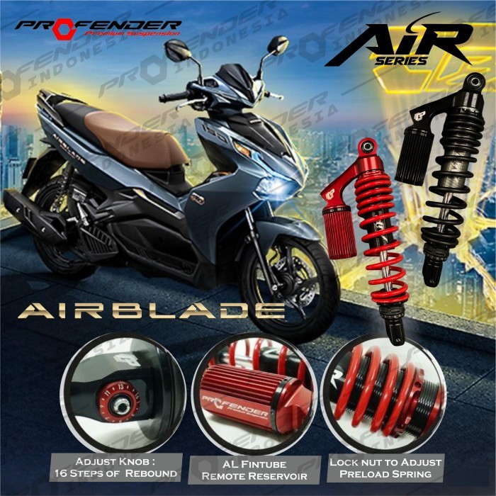 Jual AIR Series - Suspensi Shock Sockbreaker PROFENDER Motor Bike ...