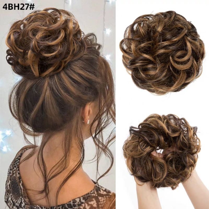 Jual {JO}Karet Scrunchie (Curly/Ikal) Ikat Rambut Ulir Korea Fun Bun ...