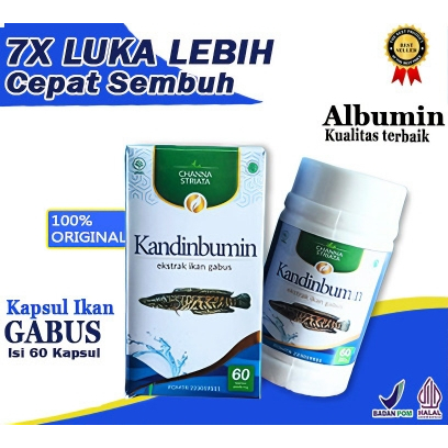Jual Kapsul Herbal Ekstrak Ikan Gabus / Ikan Kutuk Isi 60 kapsul Original bersertifikasi resmi ...