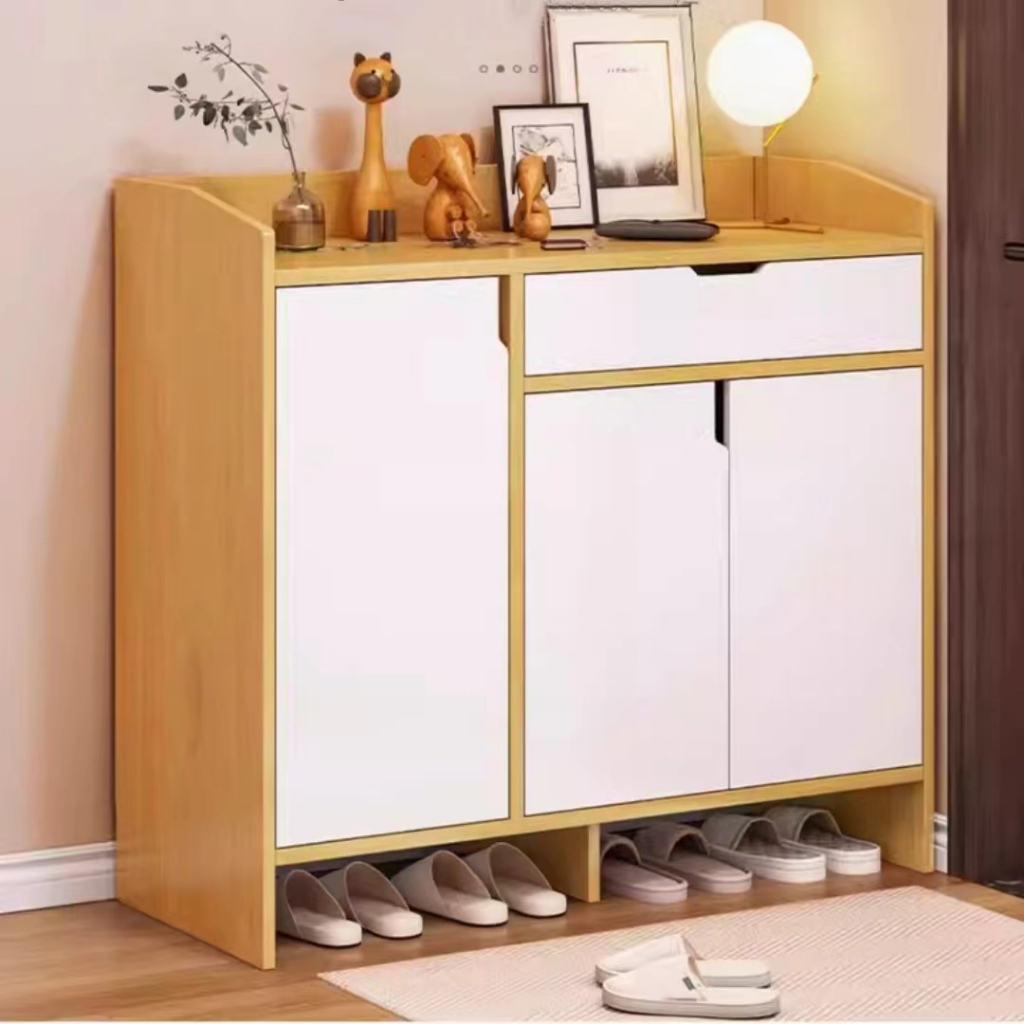 Jual Furnibest Lemari Sepatu Lemari Sepatu Kayu Rak Sepatu tertutup Rak ...