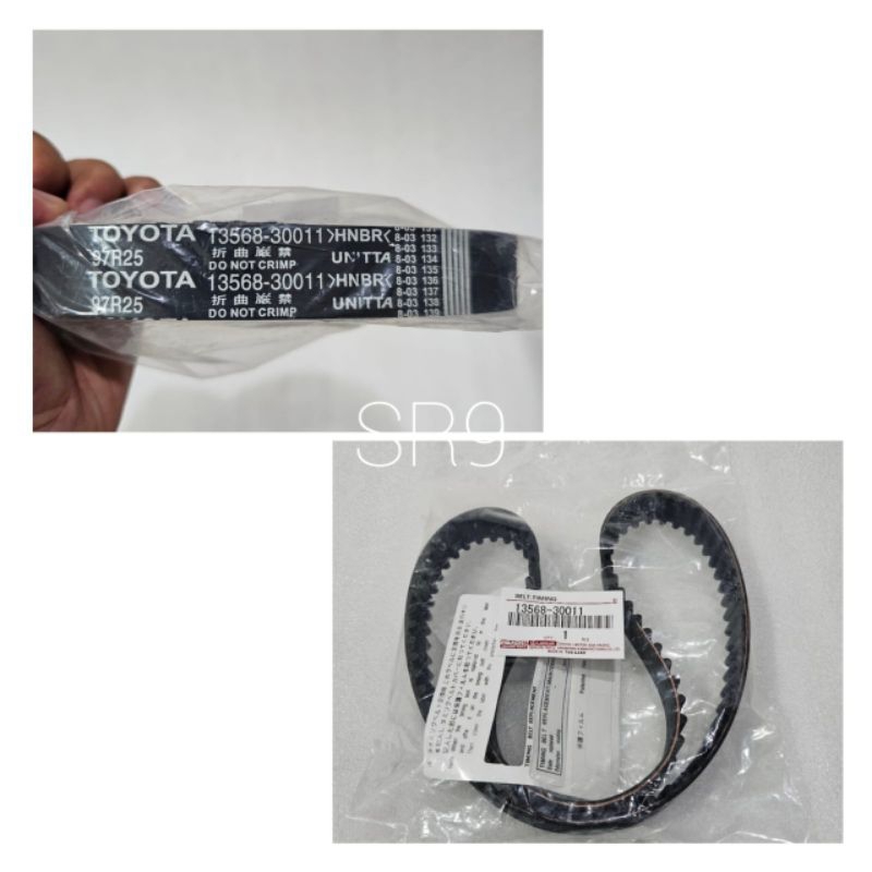 Jual Timing Belt Innova Hilux Vigo Fortuner diesel 1kd 2kd 13568-30011 ...
