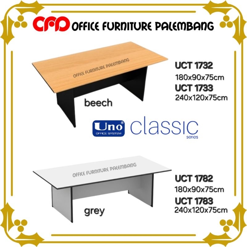 Jual meja kantor uno classic UCT 1732 1733 1782 1783 meja rapat meja ...