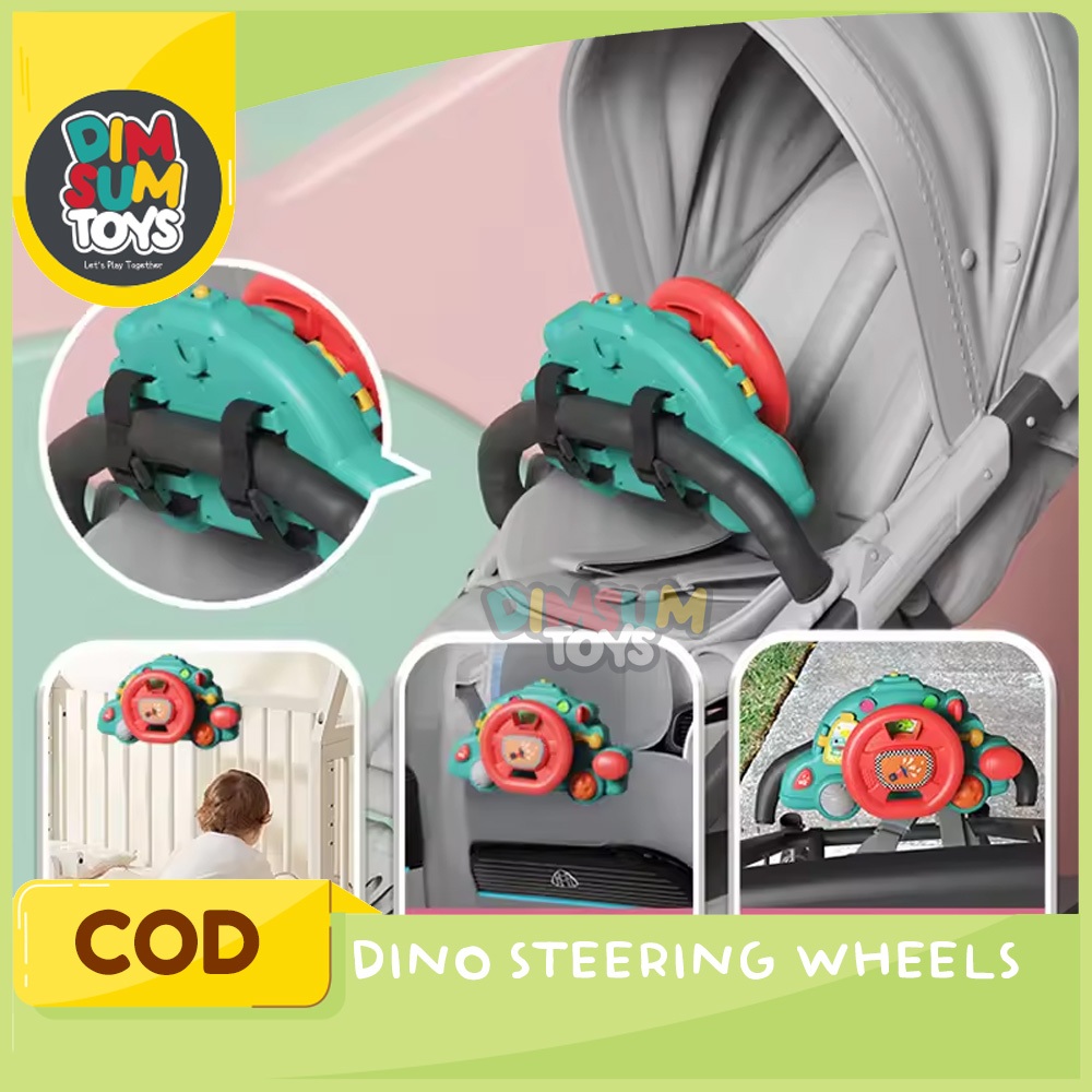 Jual Mainan Setir Mobil Simulasi Dino Steer Simulator Car Multifungsi ...