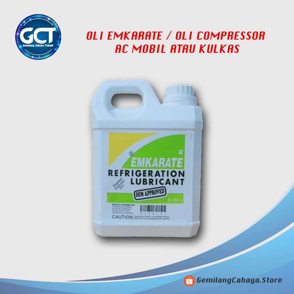Jual OLI EMKARATE / OLI COMPRESSOR AC MOBIL / KULKAS | Shopee Indonesia