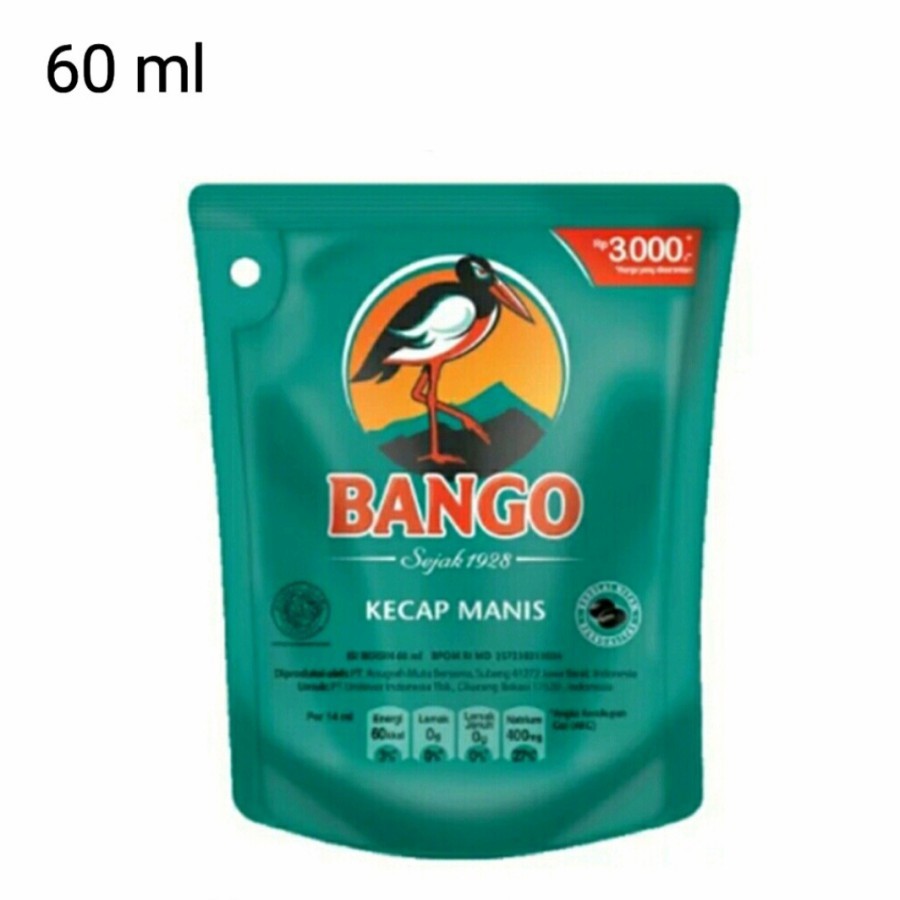 Jual Kecap Bango Manis 60ml | Shopee Indonesia