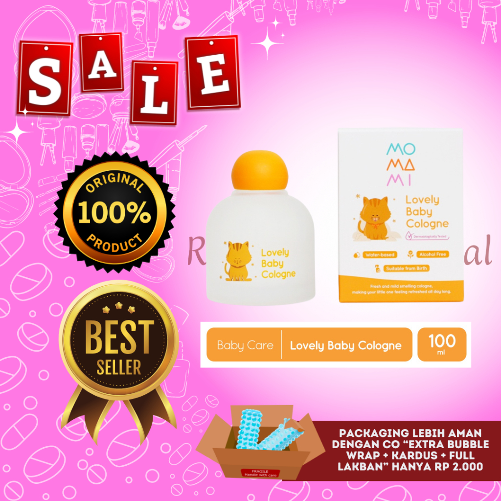 Jual MOMAMI Lovely Baby Cologne 100ml Parfum Bayi | Shopee Indonesia