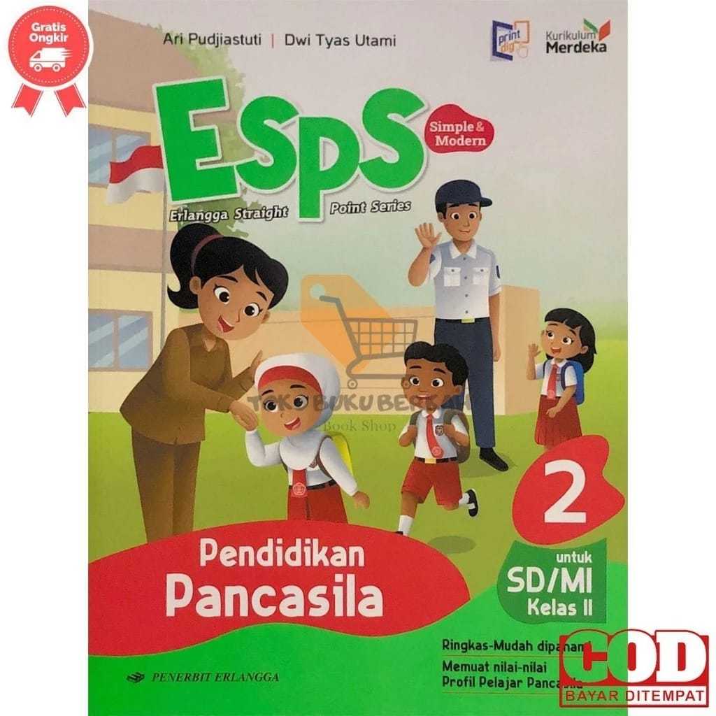Jual ESPS : PENDIDIKAN PANCASILA KELAS 1 2 3 4 5 dan 6 revisi SD/MI KURIKULUM MERDEKA PENERBIT ...