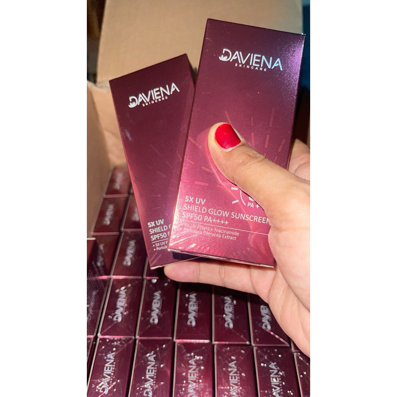 Jual SUNSCREEN SPF50 DAVIENA | Shopee Indonesia
