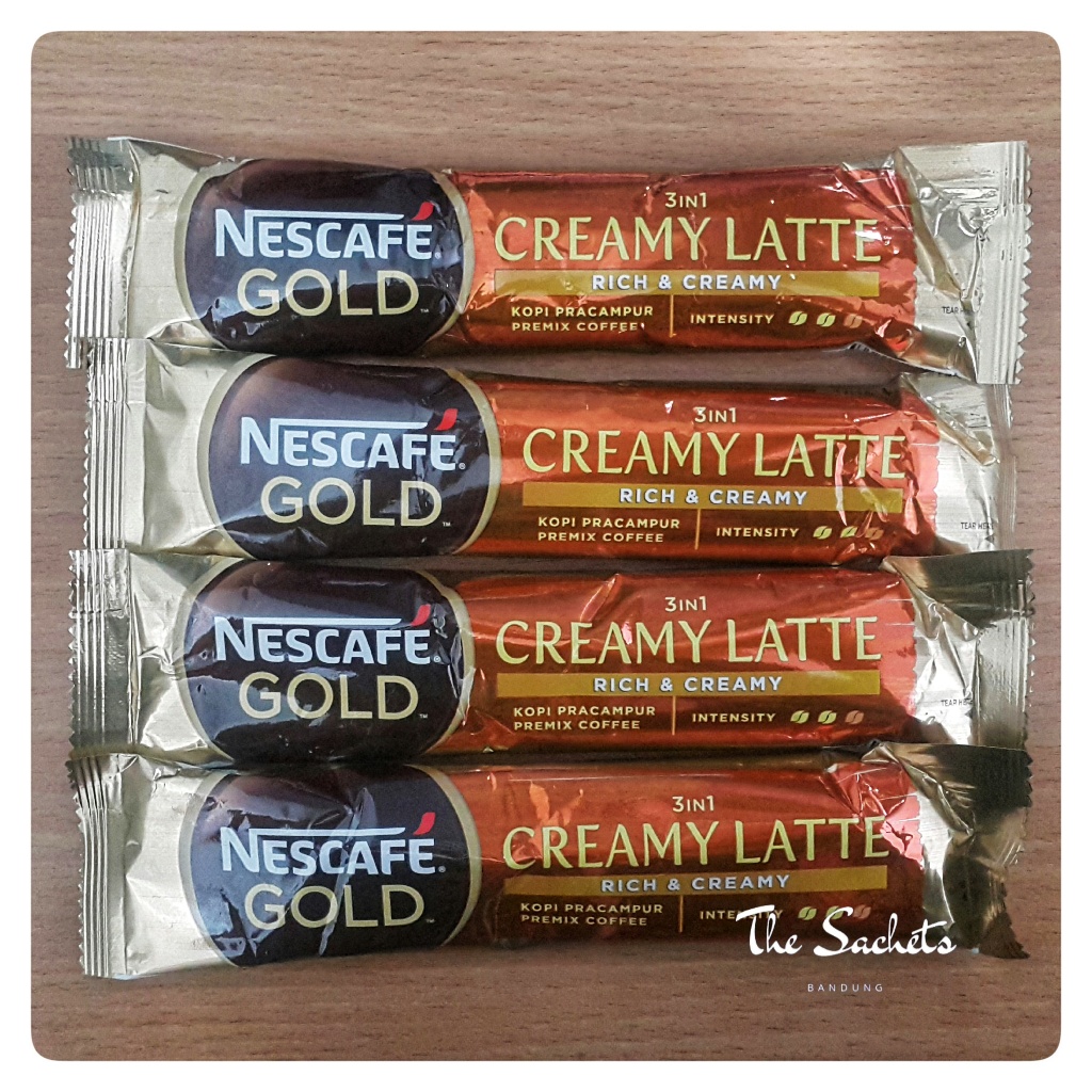 Jual Nescafe Gold 3in1 Creamy Latte Sachet | Shopee Indonesia