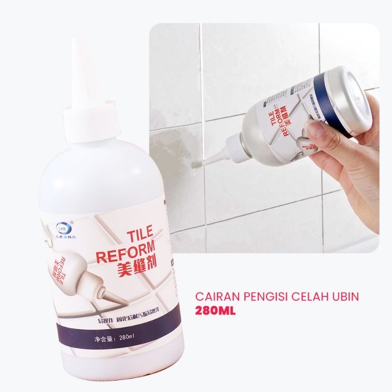 Jual 280ML Lemkra Pengisi Celah Ubin 280ML Pengisian Nat Perbaikan ...