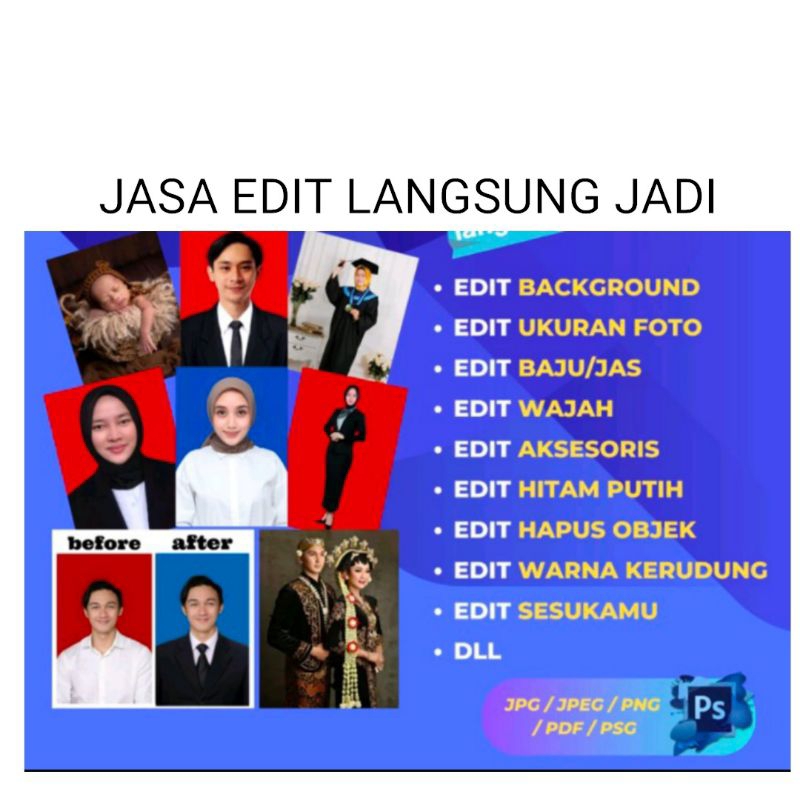 Jual Jasa Edit Foto | Shopee Indonesia