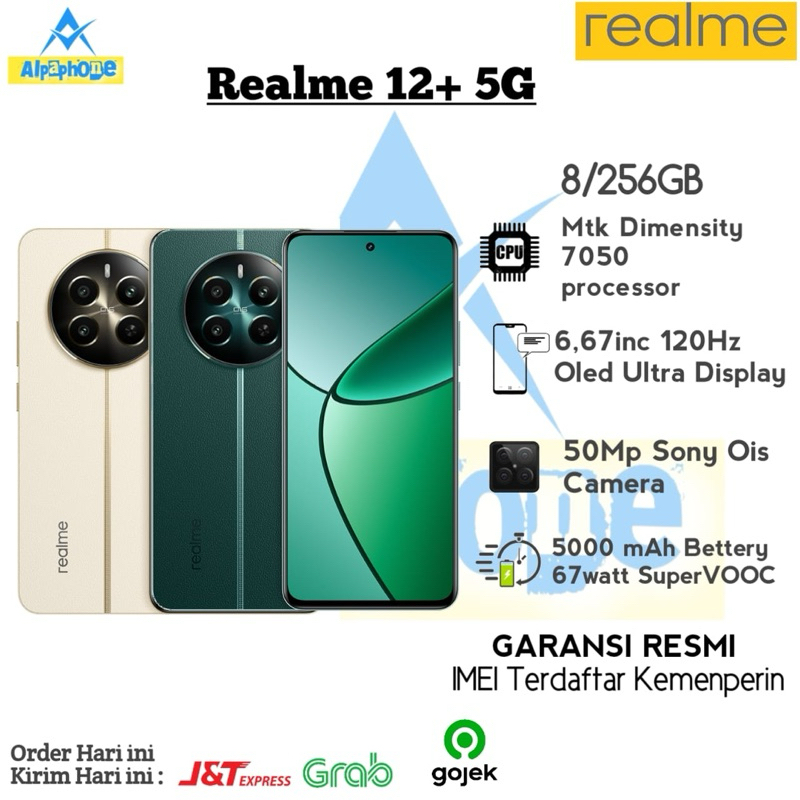 Jual Realme 12+ 5G 8/256 GB | Realem 12 Plus 5g Ram 8/256 | Realme ...