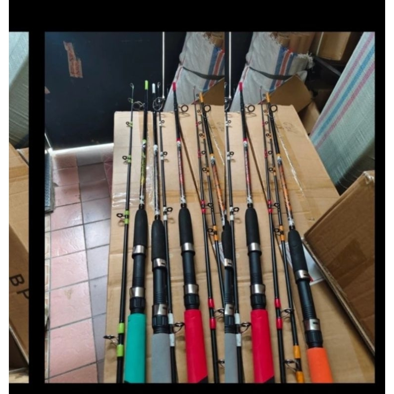 Jual joran shikari lruka iruka 150 165 180 210 240 cm joran solid | Shopee Indonesia