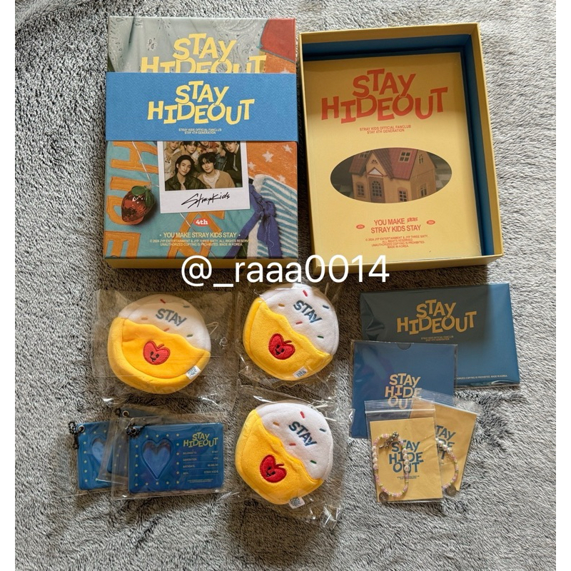 Jual Stray Kids Official Fanclub STAY 4th Gen Stay Hideout Fankit ...