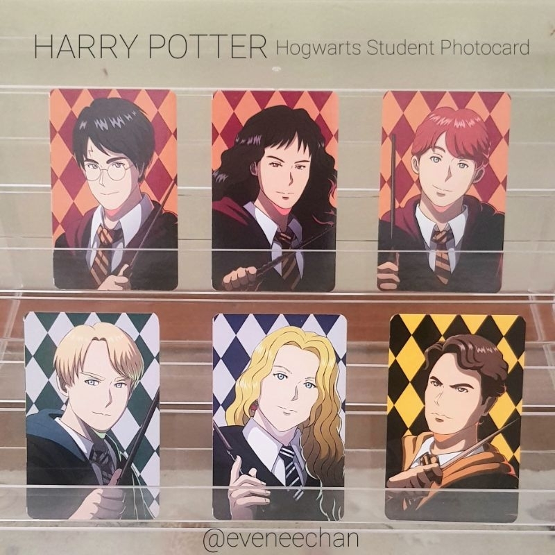 Jual Harry Potter - Hogwarts Students Photocard - Gryffindor Slytherin Ravenclaw Hufflepuff ...