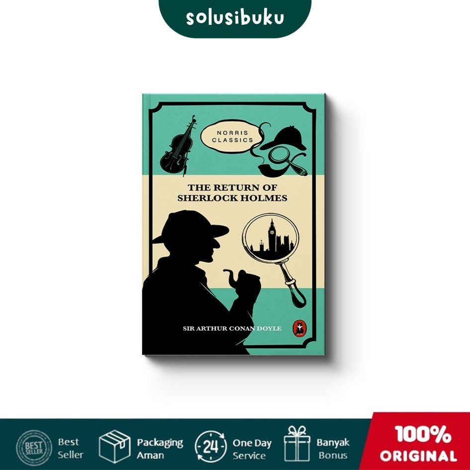 Jual English Version - The Return of Sherlock Holmes (Norris Book ...