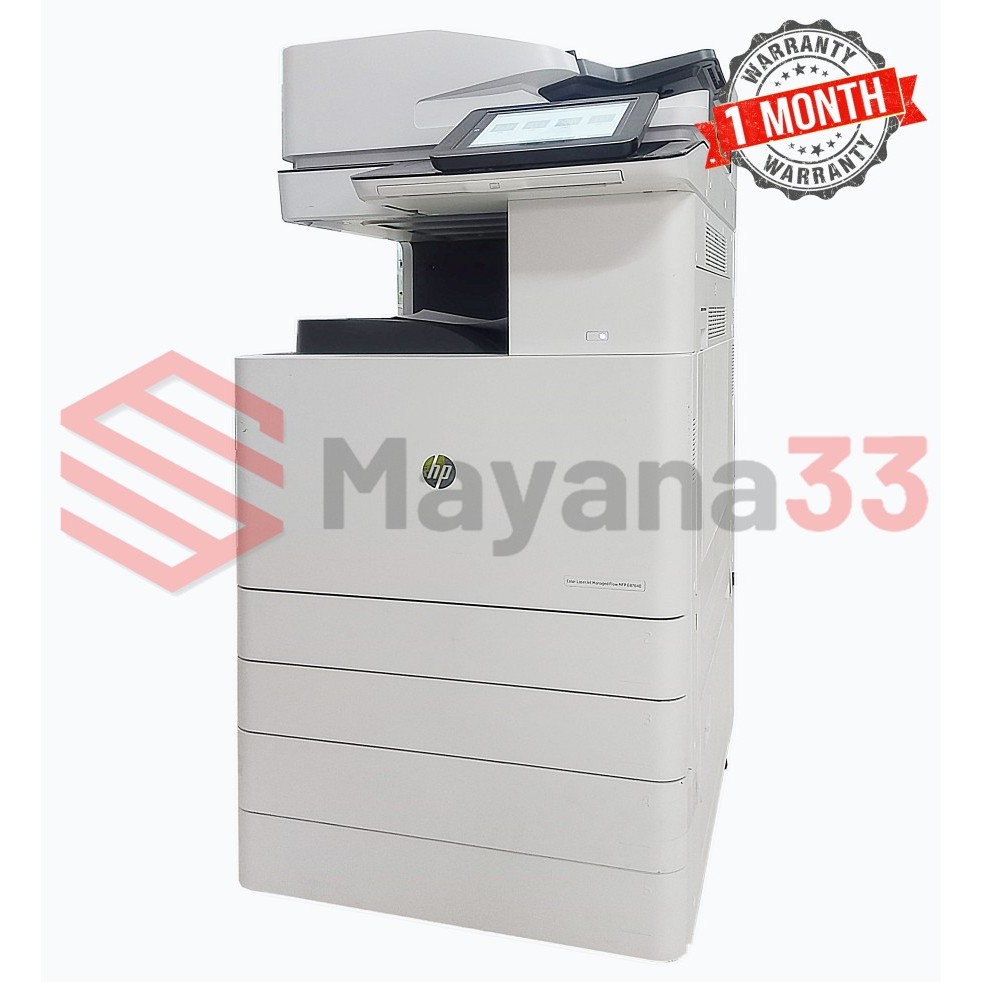 Jual Mesin Foto Copy HP Color Laserjet Managed MFP E87640 | Shopee ...