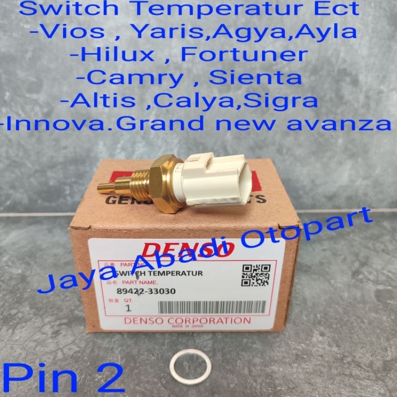 Jual Switch Ect Sensor Temperatur Termo Grand New Avanza Pin 2 Original ...