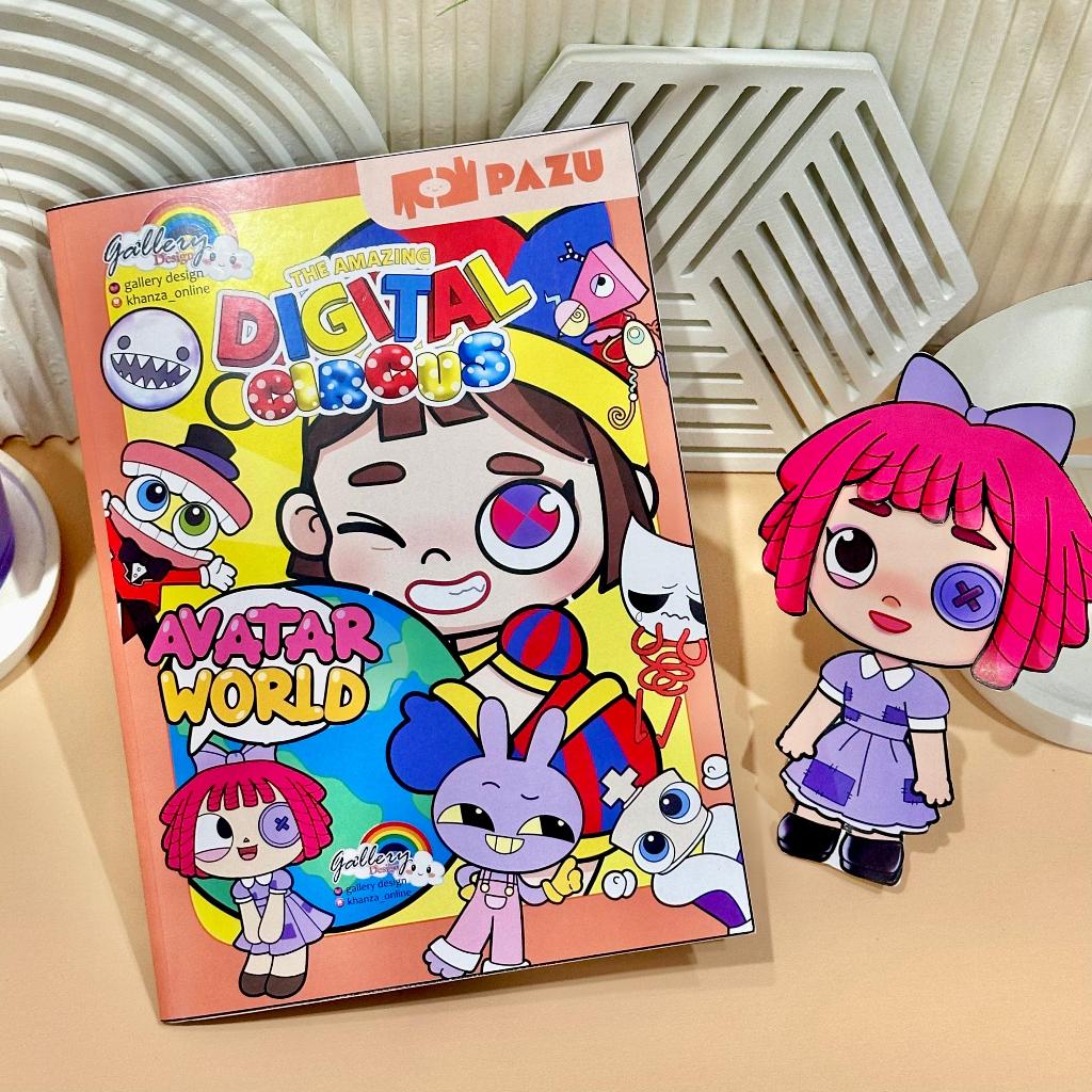 Jual PAZU DIGITAL CURCUS Paperdoll Bongkar Pasang Besar 21x16 Cm ...