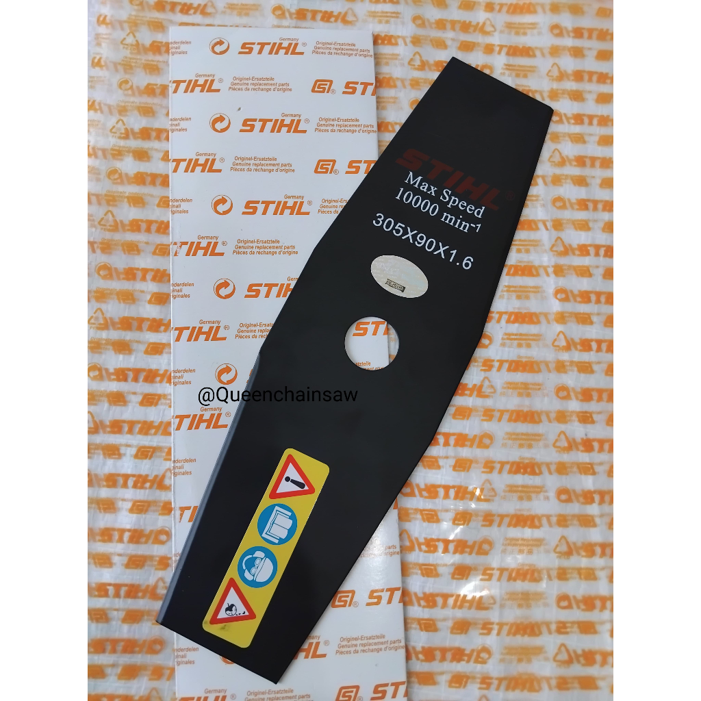 Jual MATA PISAU BLADE 305 X 90 X1,6 STIHL PEMOTONG RUMPUT ORIGINAL ...