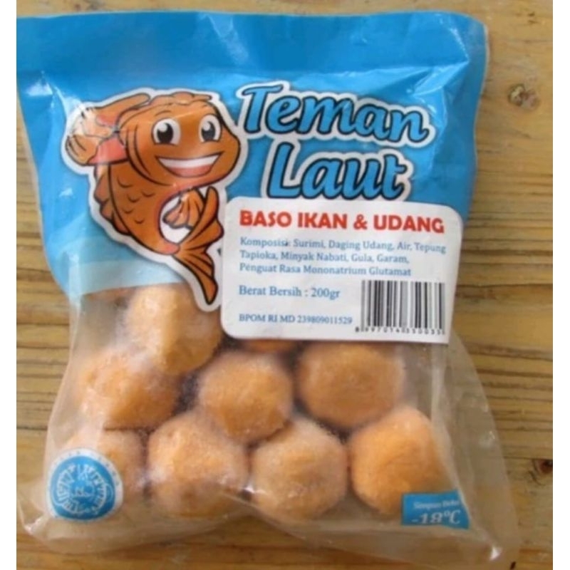 Jual Baso Udang Teman laut 200 gr | Shopee Indonesia
