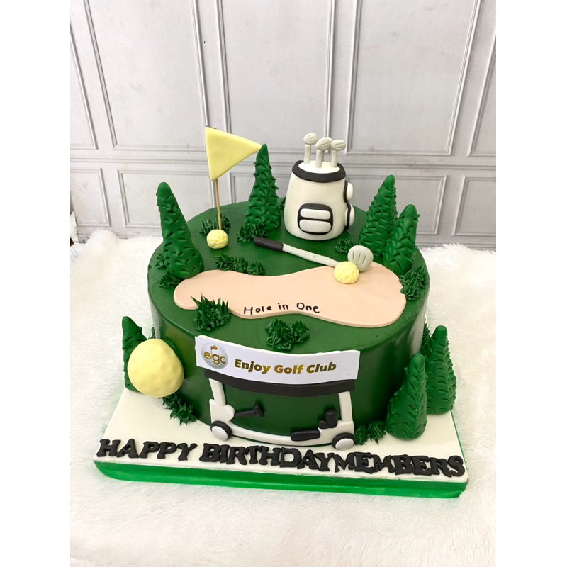 Jual custom kue ulangtahun tema golf | Shopee Indonesia