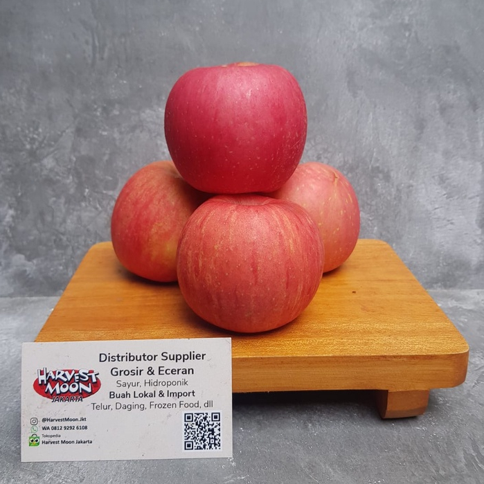 Jual HarvestMoon Apel Fuji RRC Per Kg | Shopee Indonesia