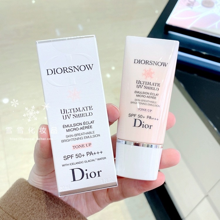 Jual DIOR DIORSNOW UV SHIELD TONE UP 30ml UV Protection for Face - Tinted Skincare - SPF 50+ PA ...