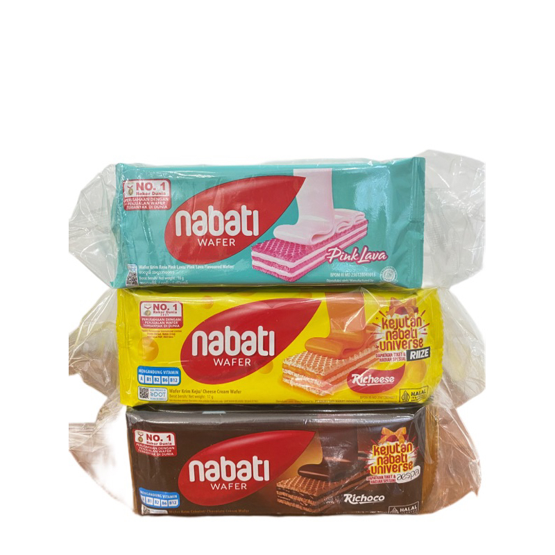 Jual Nabati Wafer 1 pak isi 10 Pcs | Shopee Indonesia