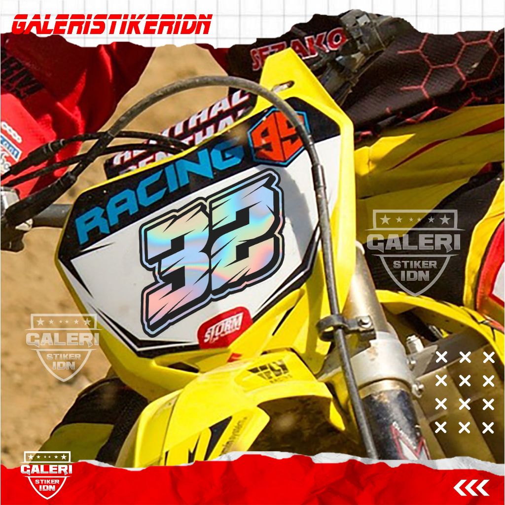 Jual STIKER NOMOR STIKER NOMOR BALAP STIKER NOMOR RACING STIKER CUTTING ...
