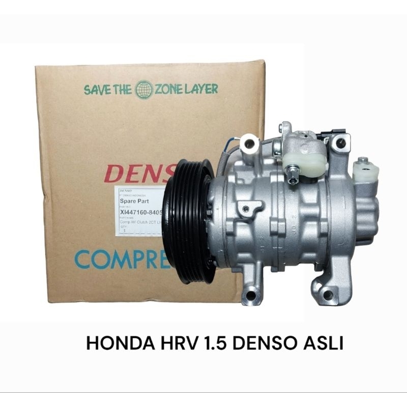 Jual KOMPRESOR COMPRESOR COMPRESSOR AC MOBIL HONDA HRV 1.5 ASLI DENSO ...