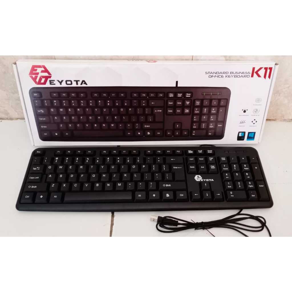 Jual KEYBOARD USB STANDAR EYOTA K11 | Shopee Indonesia