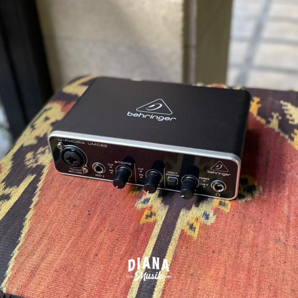 Jual Soundcard / Audio Interface Behringer U-Phoria UMC 22 / UMC22 ...
