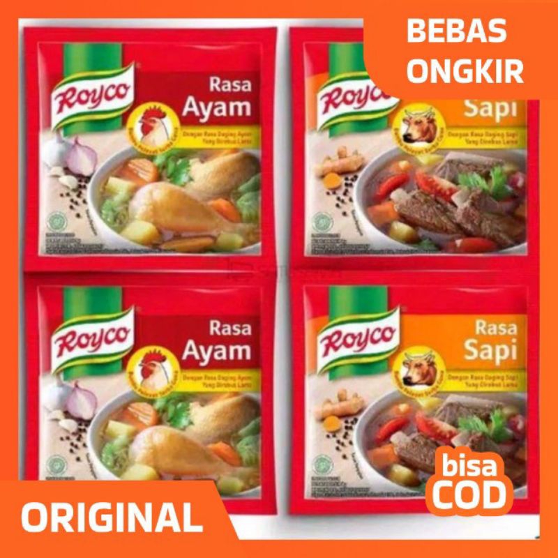 Jual ROYCO SAPI / AYAM 12 SACHET/RENCENG | Shopee Indonesia