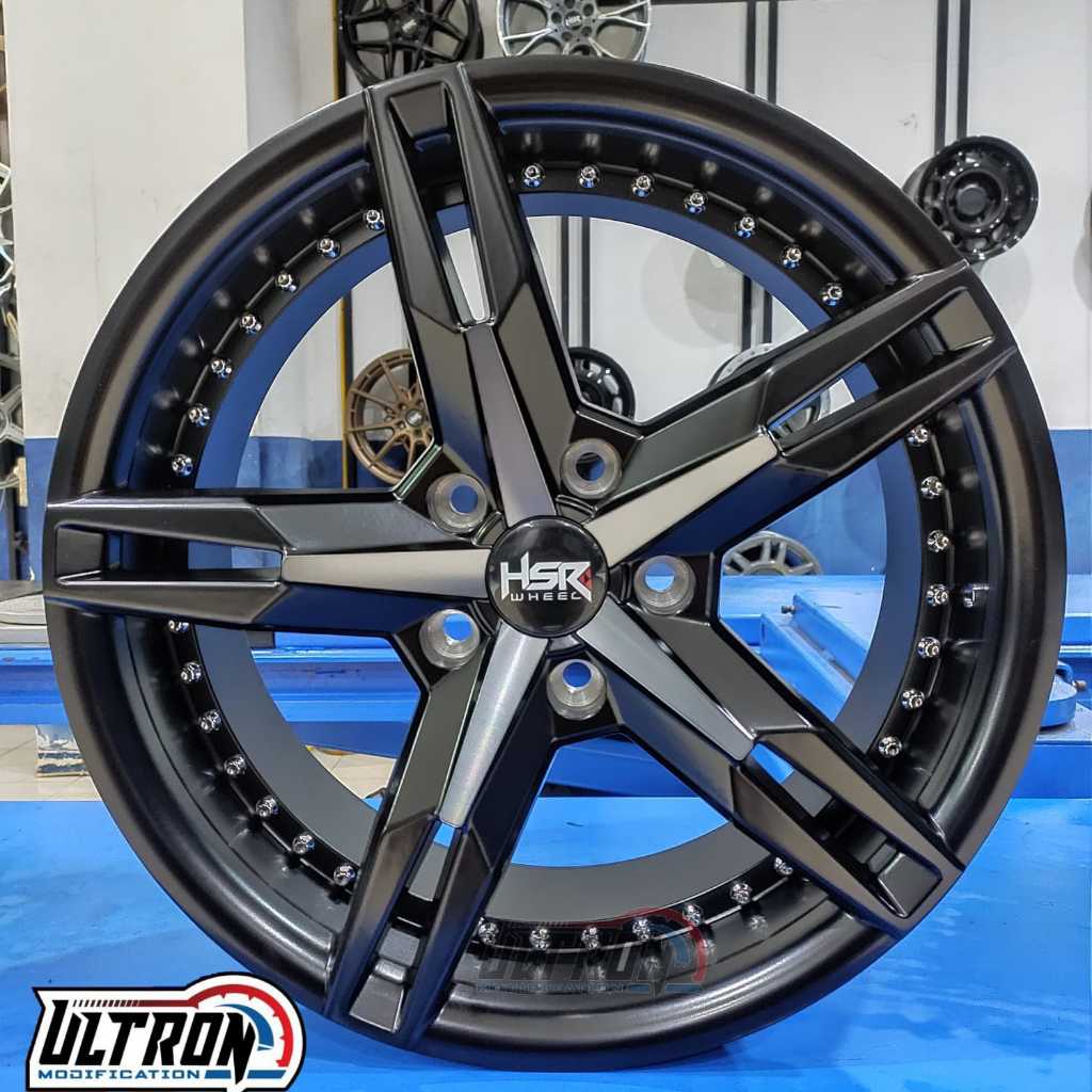 Jual Velg Mobil Model Racing Ring 17 HSR Keunikai Lebar 7,5 Baut 5x114,3 Buat Innova Xpander ...