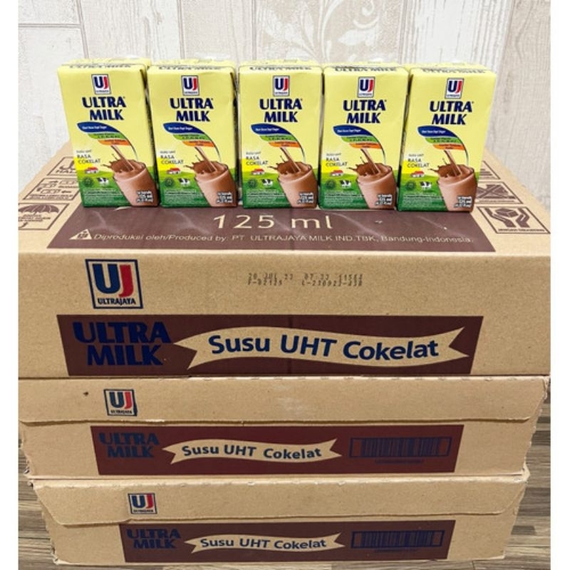 Jual 1 DUS /KARTON SUSU ULTRA MILK/ SUSU ULTRA UK 125ML (40 KOTAK ...