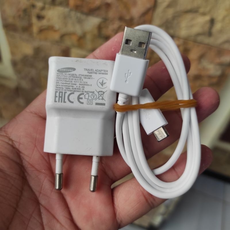 Jual Charger samsung original micro usb ( 5V 1A ) | Shopee Indonesia