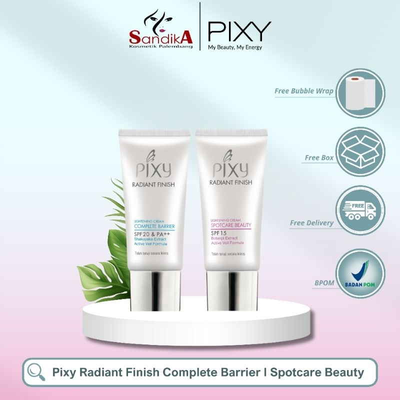 Jual Pixy Radiant Finish Lightening Cream Spotcare/Complete Barrier ...
