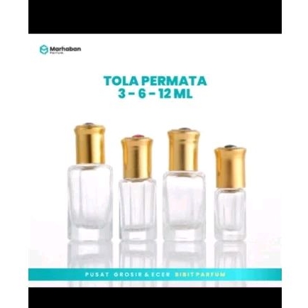 Jual botol tola 3ml / botol tola 6ml / botol tola 12ml / botol oles ...